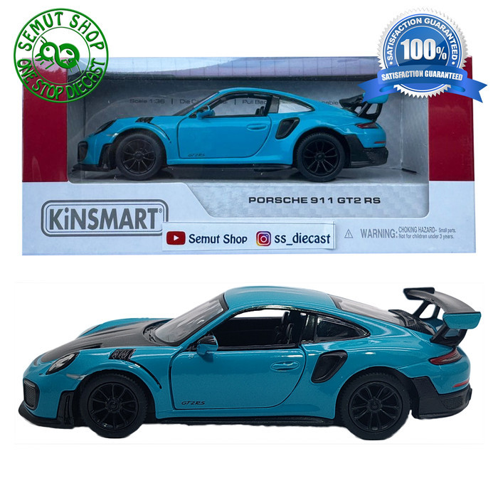 Jual Kinsmart Porsche 911 GT2 RS Miniatur mobil Porsche 911 GT2 RS ...