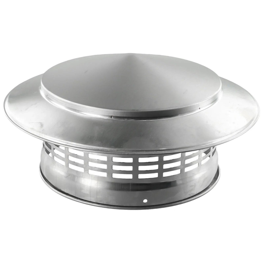 Jual 75/200mm Stainles Steel Chimney Cap Exterior Wall Air Outlet Roof ...
