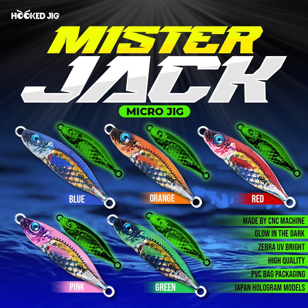 Jual Metal Jig Full GID | Micro Jig Mister Jack untuk Micro Jigging ...