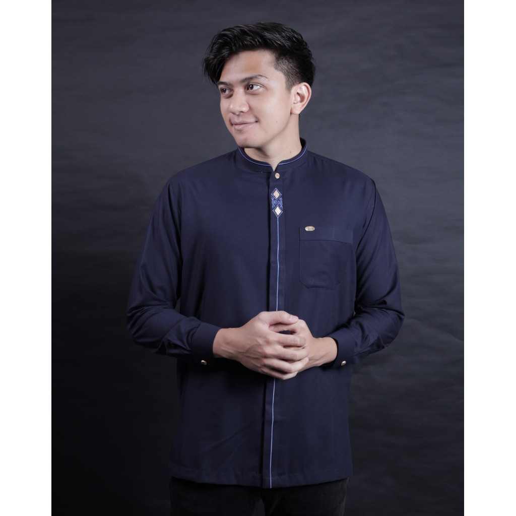 Jual Qori Apparel Signature Samurah bin Jundab Baju Koko Casual (Lengan ...