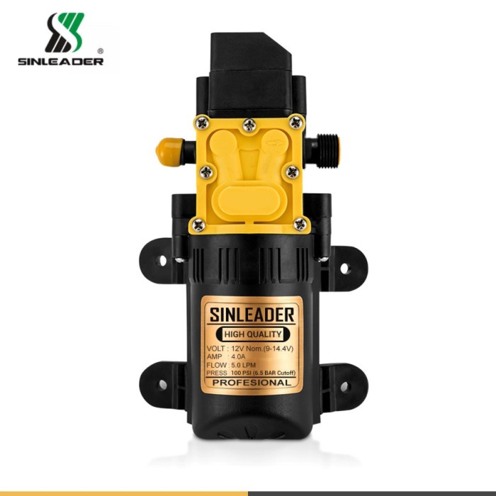 Jual Pompa air DC 12V Sinleader MTR 4949 High quality sudah otomatis ...