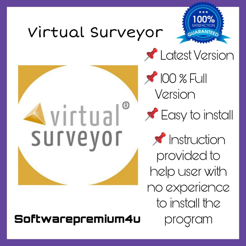 Jual Virtual Surveyor v3.6.1(2020) 【Full Version】 | Shopee Indonesia