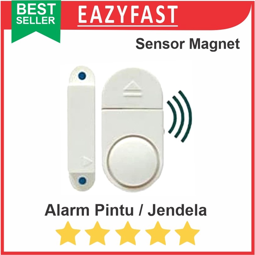 Jual Alarm Rumah Sensor Buka Pintu Jendela Lemari Maling Bel Kantor ...