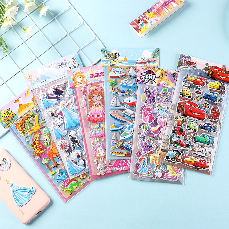 Jual VIRAL STICKER DIY 3D TIMBUL BERBAGAI MOTIF LUCU IMUT / STICKER ...