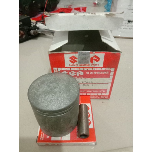 Jual piston ring kit Suzuki Satria r lumba hiu s OS oversize 25 seher seker pen pin 120 SGP ...