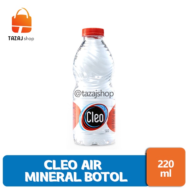 Jual CLEO Air Mineral Botol 220 ml | Shopee Indonesia