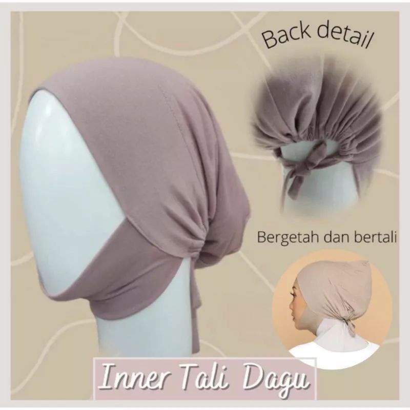 Jual Ciput Dagu Kaos PE / Iner tali Dagu / Ciput Dubai / Inner Dagu ...