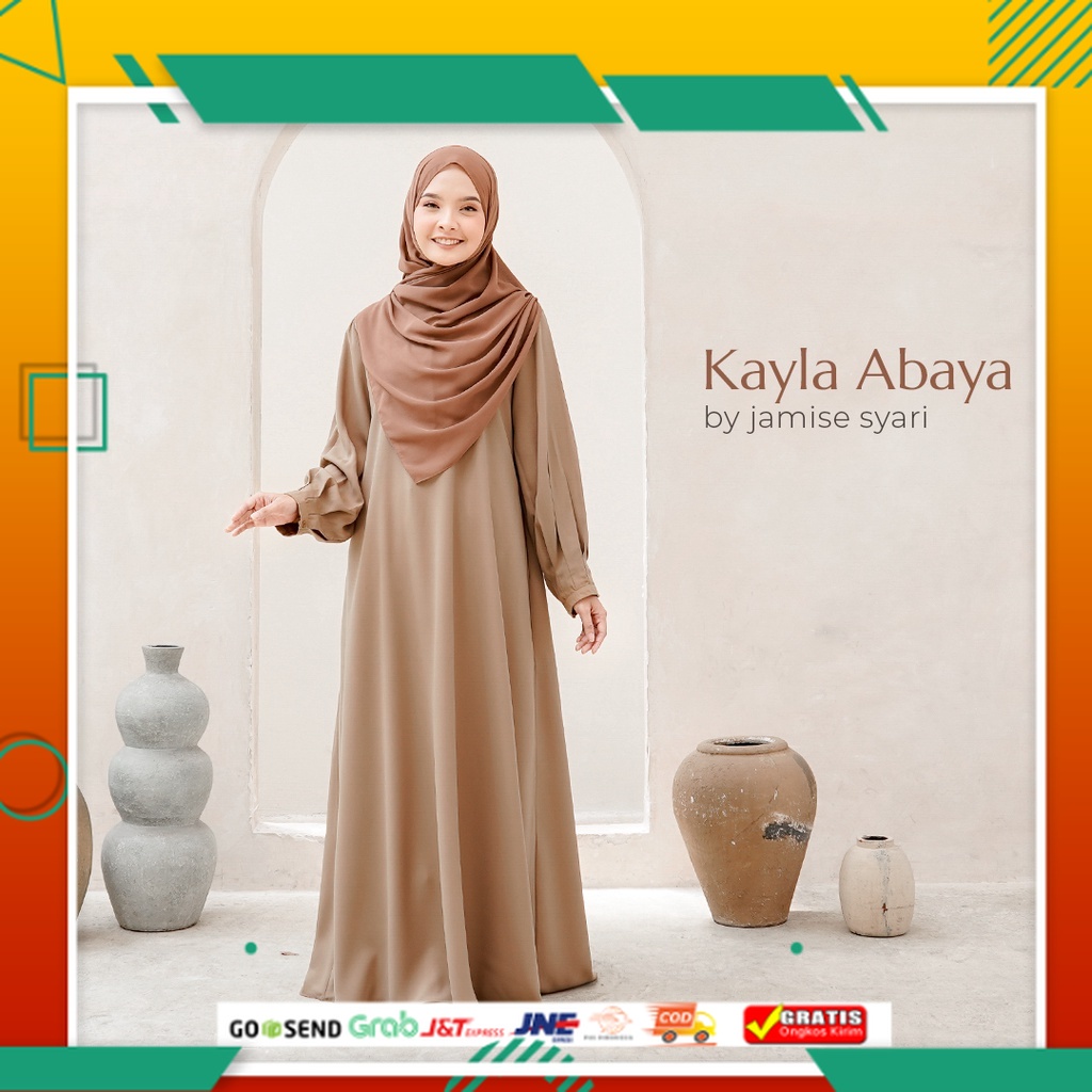 Jual Jamise | Kayla Dress - Abaya// PAKAIAN WANITA KEREN BAGUS MODEL ...
