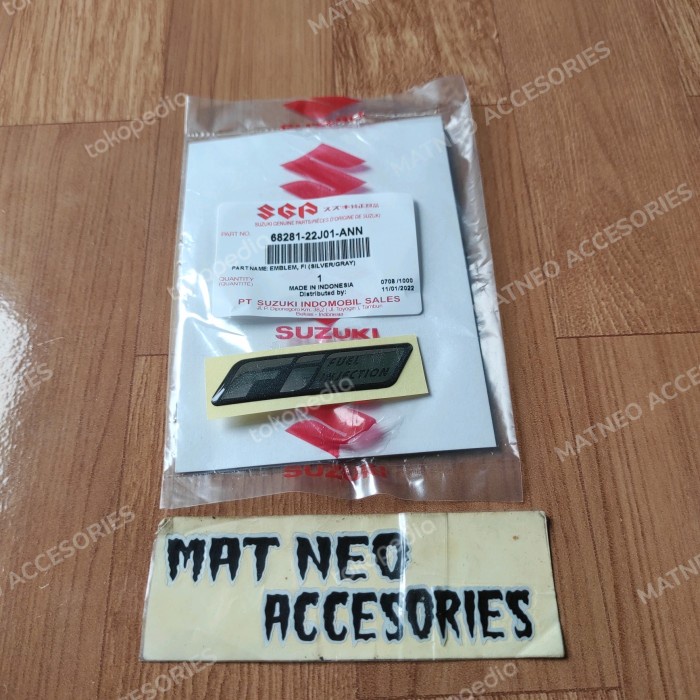 Jual STICKER STIKER LAMBANG LOGO FUEL INJECTION ALL SUZUKI SEMUA MOTOR ...