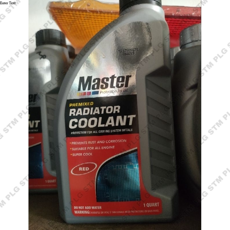 Jual Master Coolant Radiator Merah / Hijau kemasan 1L | Shopee Indonesia