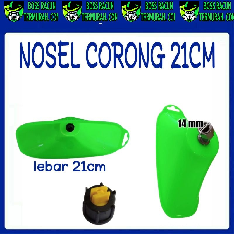 Jual Nozzle Spuyer corong anti angin 21cm drat 14mm tangki sprayer ...