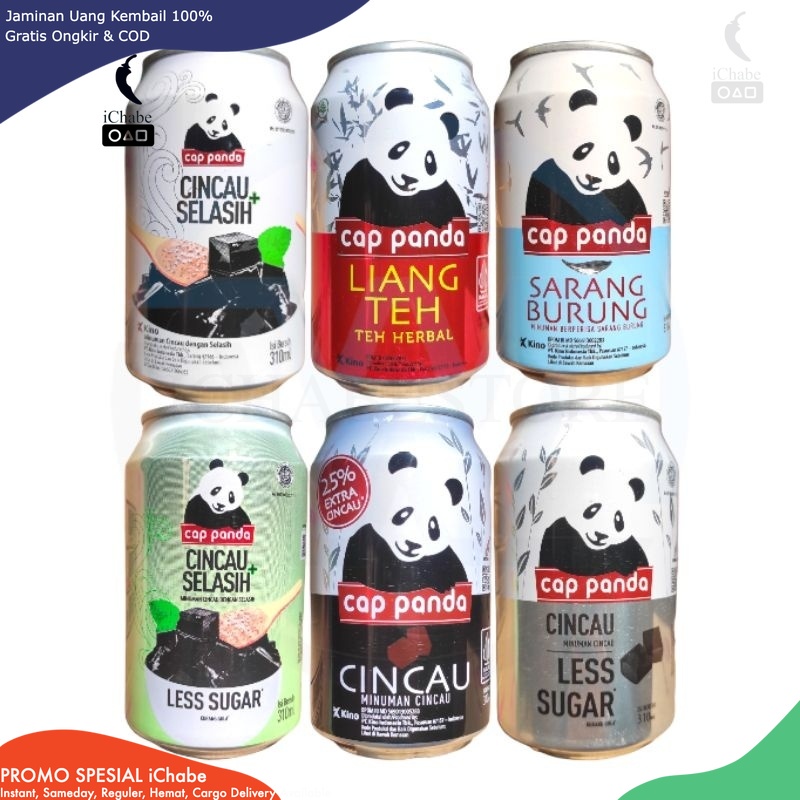 Jual [BISA COD] DS Cap Panda Minuman Cincau 310ml | Shopee Indonesia