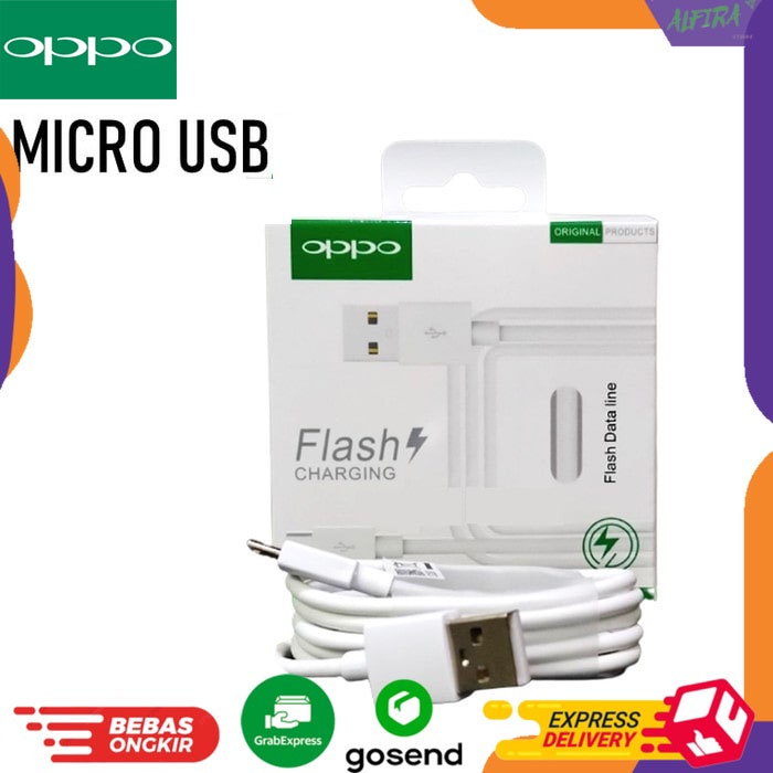 Jual Kabel Data OPPO Micro USB 2A Original 100% - OPPO F1s F5 F1 A37 ...