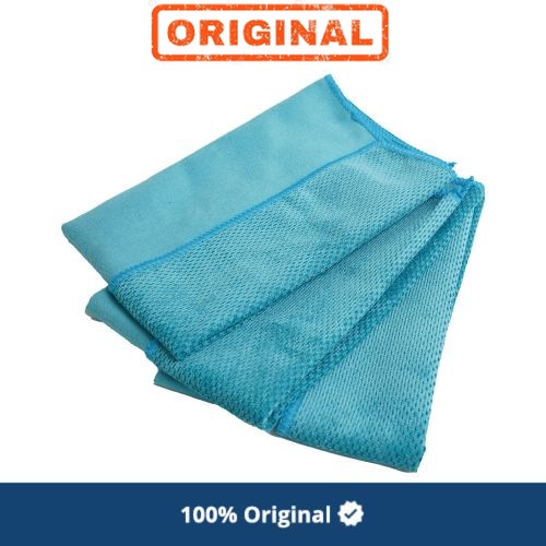 Jual 40X30 Cm Set 3 Pcs Kain Lap Dapur Microfiber - Biru Kain Serbet ...
