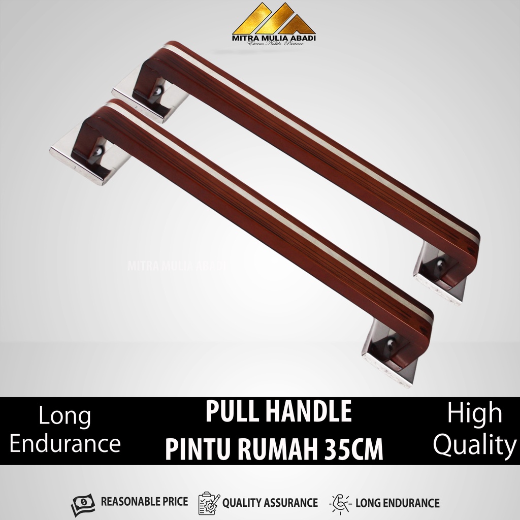Jual Pull Handle Pintu 35 cm I Stainless I Gagang Pintu I Motif Kotak ...
