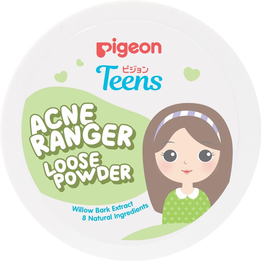 Jual PIGEON TEENS Acne Ranger Loose Powder | Shopee Indonesia