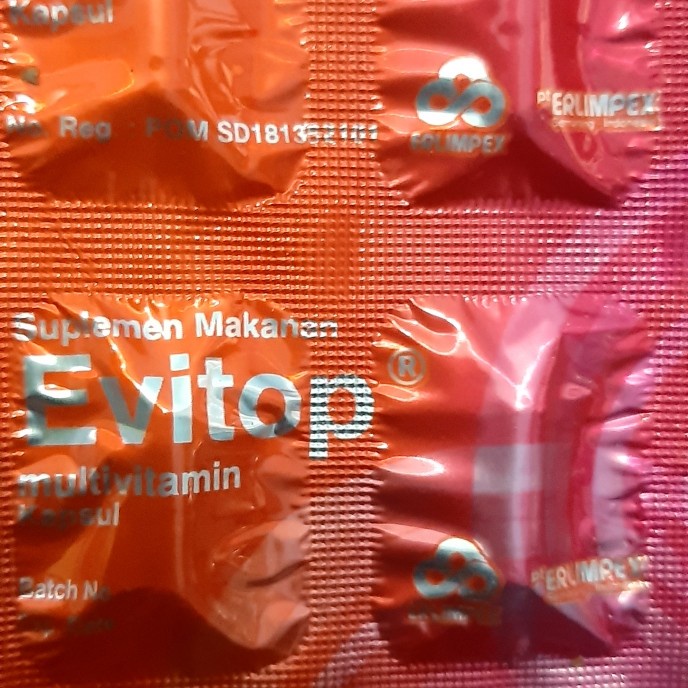 Jual evitop multivitamin hrg/strip 10 kapsul | Shopee Indonesia
