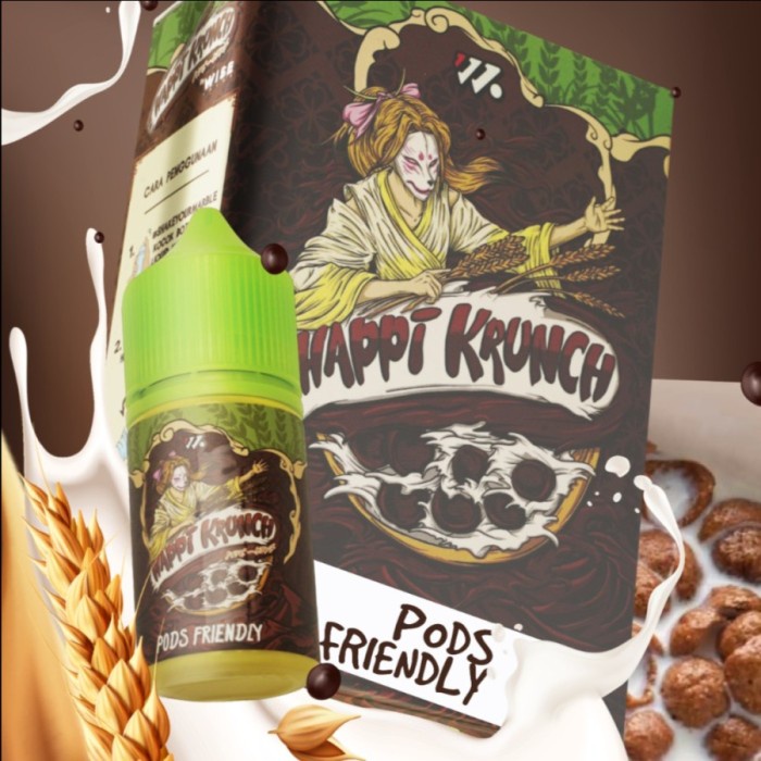 Jual PODS FRIENDLY HAPPI KRUNCH CEREAL CHOCOLATE MILK PODS 30ML 12MG BY WISE X ARIFFARISAN ...