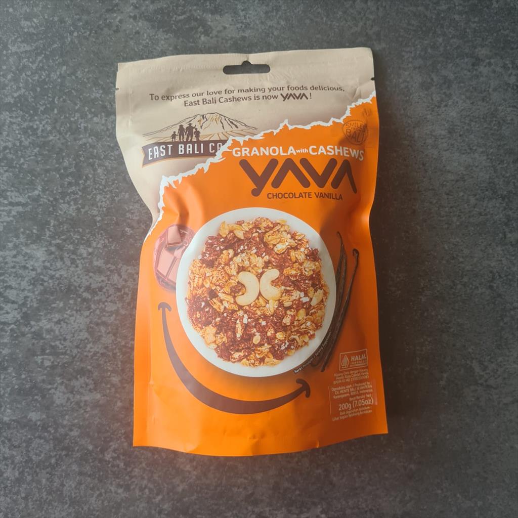 Jual Granola Chocolate Vanilla 200g - YAVA By East Bali Cashews ...
