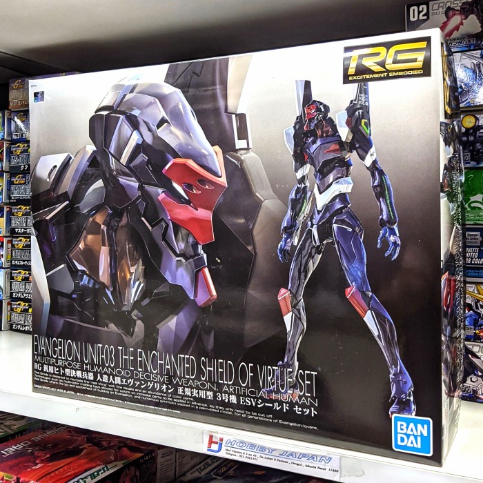 Jual RG Eva Evangelion Unit-03 Enchanted Shield Of Virtue Set EVA 03 ...