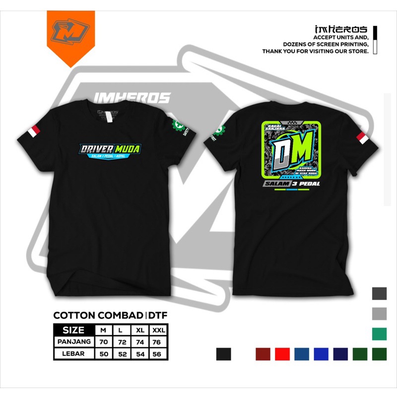 Jual KAOS DRIVER MUDA VOL 8 | Shopee Indonesia