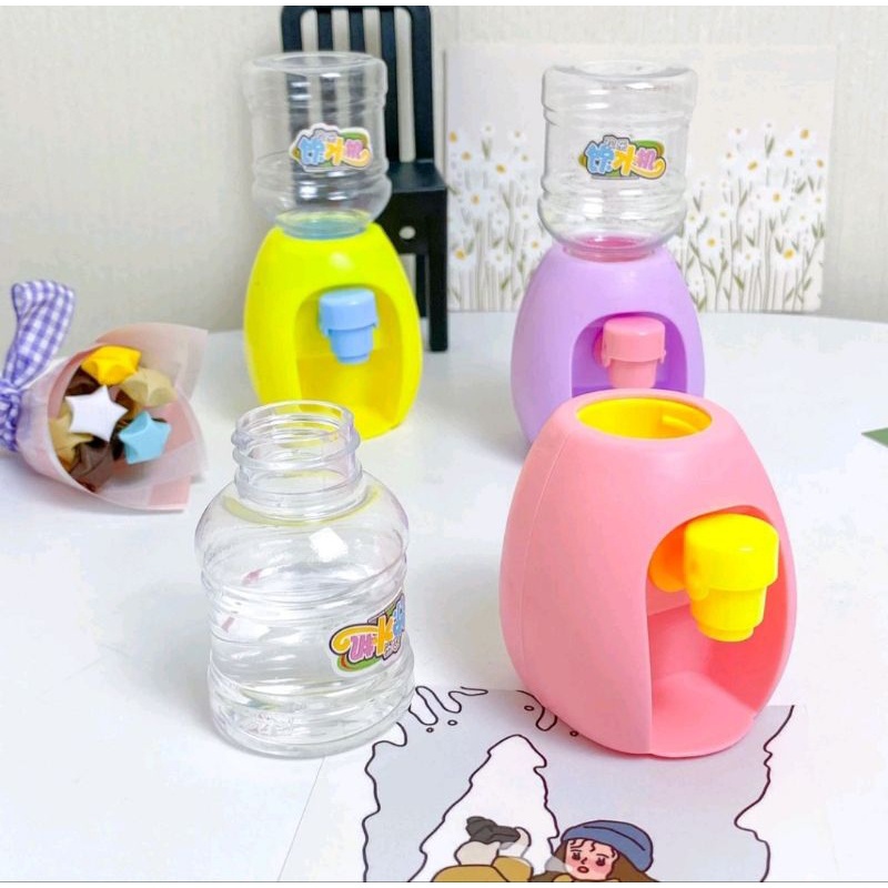 Jual DHL PAKET 5PCS MAINAN MINI DISPENSER AIR MAINAN ANAK LUCU ( BISA ...