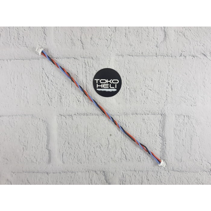 Jual JST-SH : 1mm Spacing, 3 Pin Female/Female Silicone Wire Connector ...