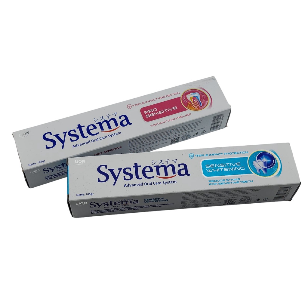 Jual Systema Pasta Gigi Sensitive - Netto 105gr | Shopee Indonesia