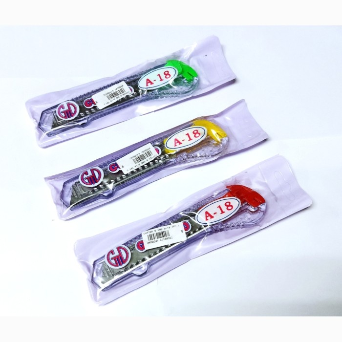 Jual Cutter Gunindo A-18 Transparan Besar | Shopee Indonesia