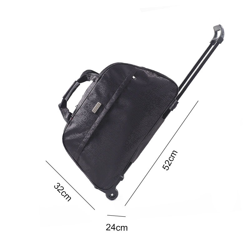 Jual IBUMILLENIAL Tas Trolley Duffel Motif Tas Koper Perjalanan Tas ...