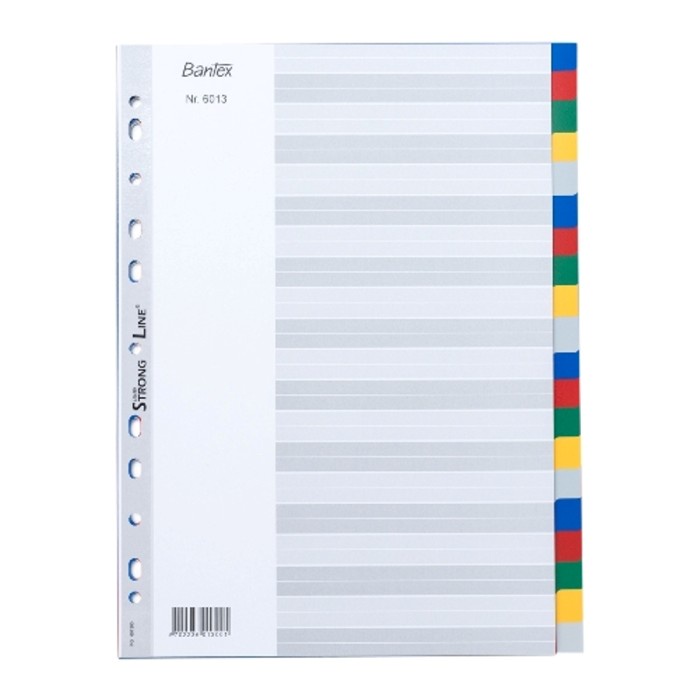 Jual Bantex PP Colour Divider A4/Pembatas Binder/Penyekat Ordner ...