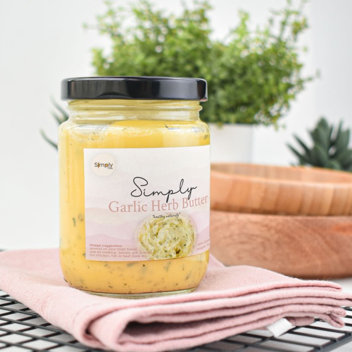 Jual Simply Garlic Herb Butter 250 Gr | Shopee Indonesia