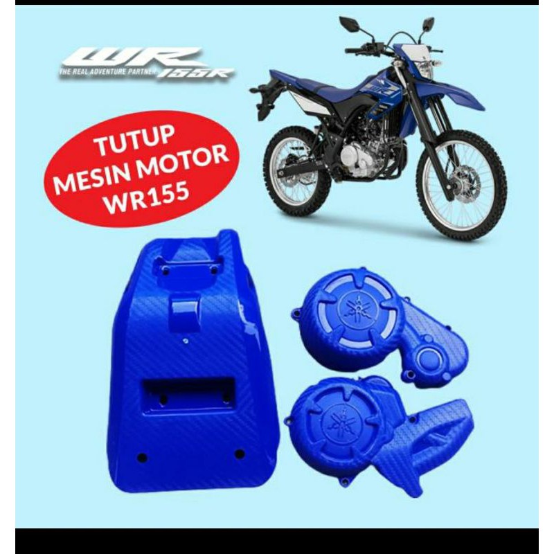 Jual COVER MESIN WR155/TUTUP MESIN WR 155/COVER ENGINE WR155 | Shopee ...
