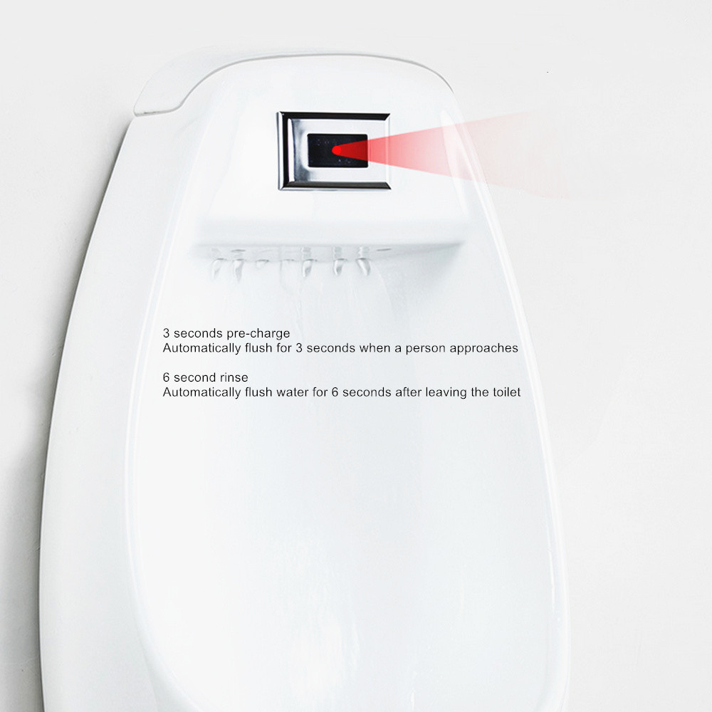 Jual Toilet Smart Sensor Panel Urinal Flusher Induction Solenoid Valve ...