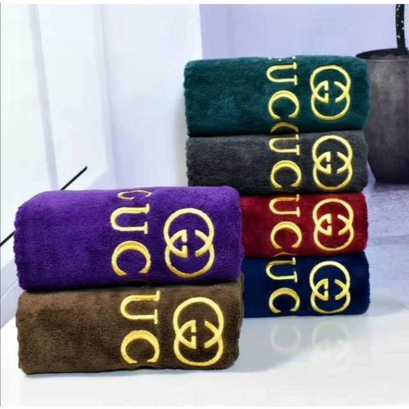 Jual Handuk Mandi Dewasa Jumbo GUCCI Nyerap Air Halus Dan Lembut ...