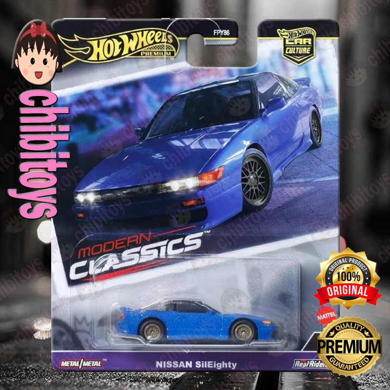 Jual Hot Wheels Premium Modern Classics Nissan SilEighty Diecast Mattel ...