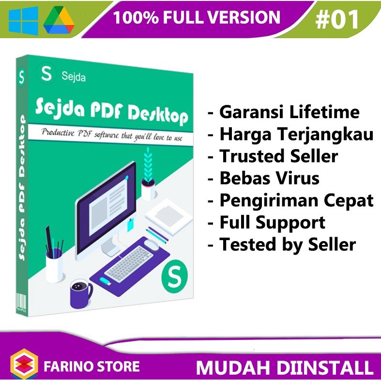 Jual Sejda PDF Desktop Pro Edit PDF Editor Full Version [Win] | Shopee Indonesia