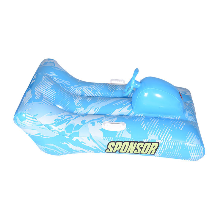 Jual Adult And Kids Inflatable Winter Sports Skiing Ring Snow Sledge ...