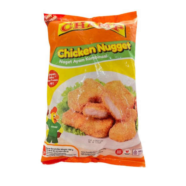 Jual Champ Nugget Ayam Kombinasi 900 gR PCS | Shopee Indonesia