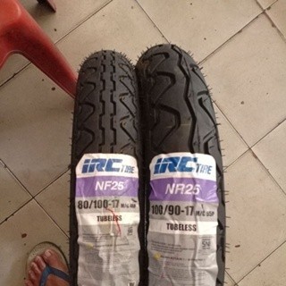 Jual SEPASANG / SATUAN BAN MOTOR VERZA IRC NF25 NR25 RING 17 DEPAN ...