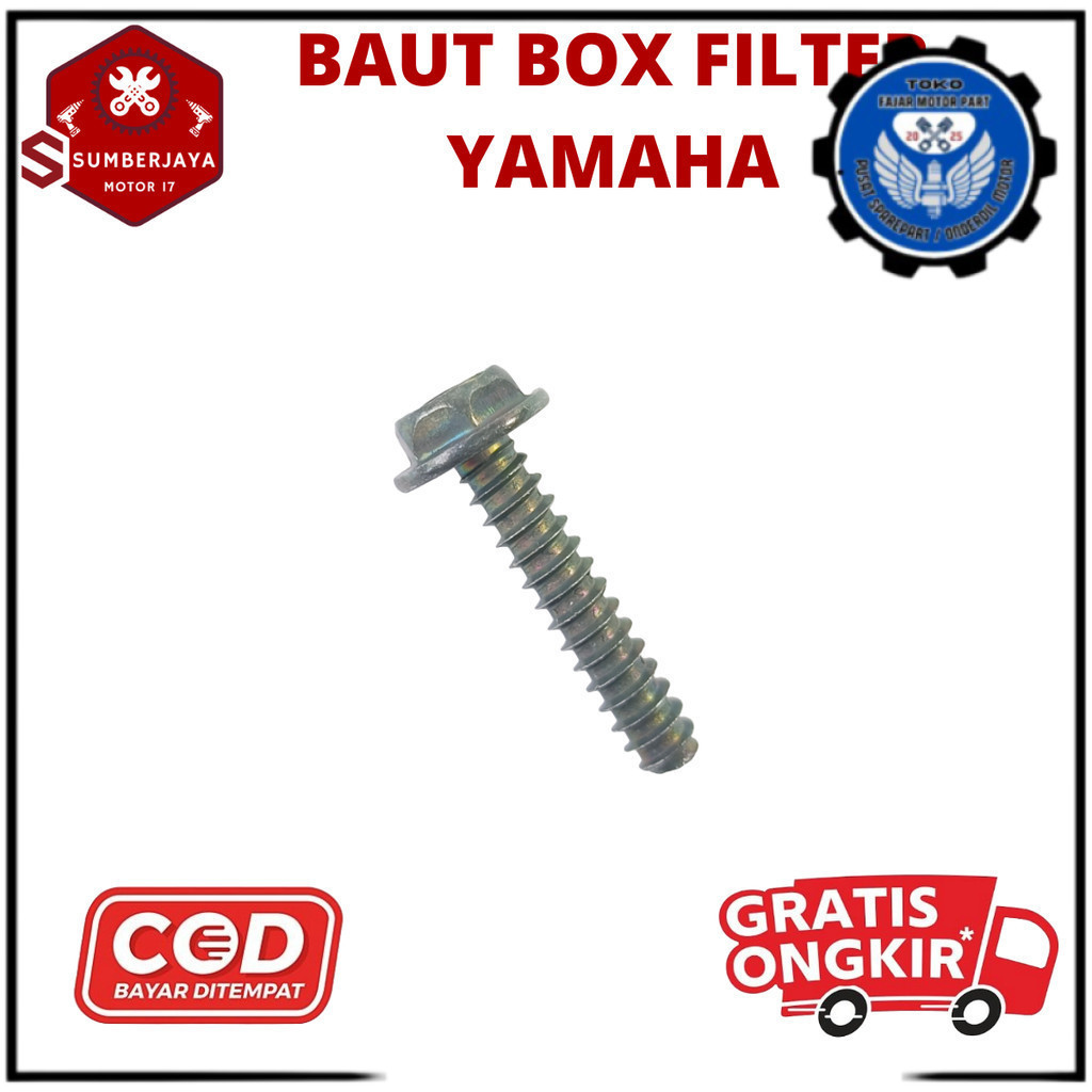 Jual Baut Box Filter Yamaha / Baut Sekrup Box Filter Udara Yamaha ...