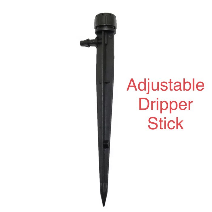 Jual Adjustable Sprinkler Stick 360 Degree Dripper Stik Drip Stake ...