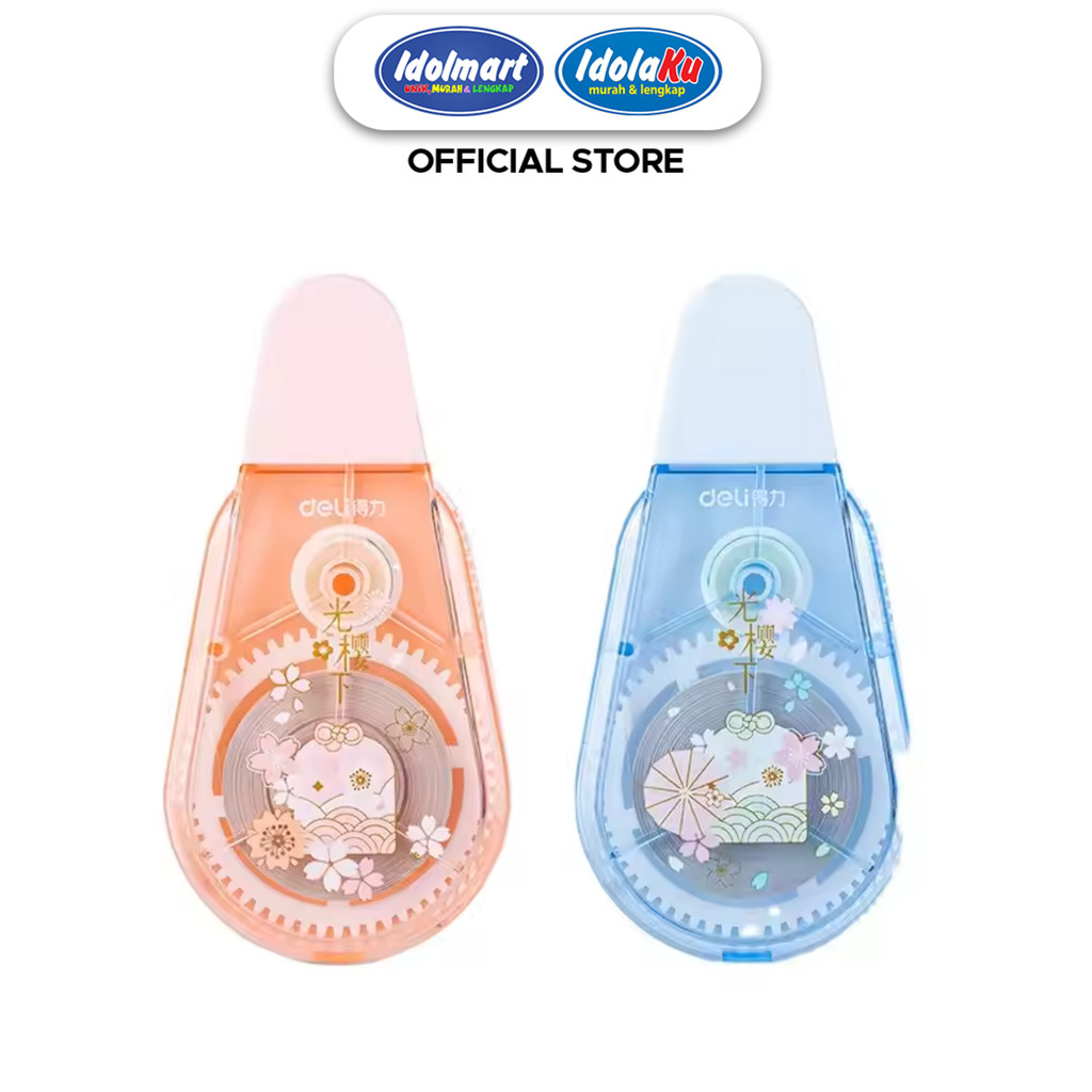 Jual IDOLAKU DELI Correction Tape 71547 Corr Tape Deli | Shopee Indonesia