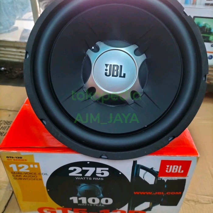 Jual subwoofer jbl 12 inch double coil/Subwoofer GT5 12D/subwoofer JBL | Shopee Indonesia