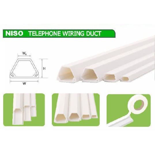 Jual NISO Kabel Duct TC NISO Cable Duct TC Kabel Protektor Panjang 1 ...