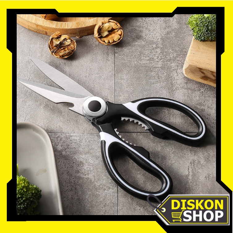 Jual Diskon Shop - H5947 Gunting Dapur Serbaguna / Gunting Ikan Ayam ...