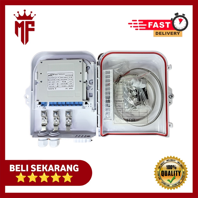 Jual ODP 8 Core Model BOX Plus 1:8 Filp Jo-link | Shopee Indonesia