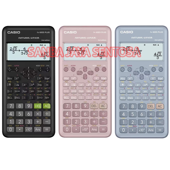 Jual Kalkulator Ilmiah CASIO FX 82ES PLUS 2nd Edition Scientific ...