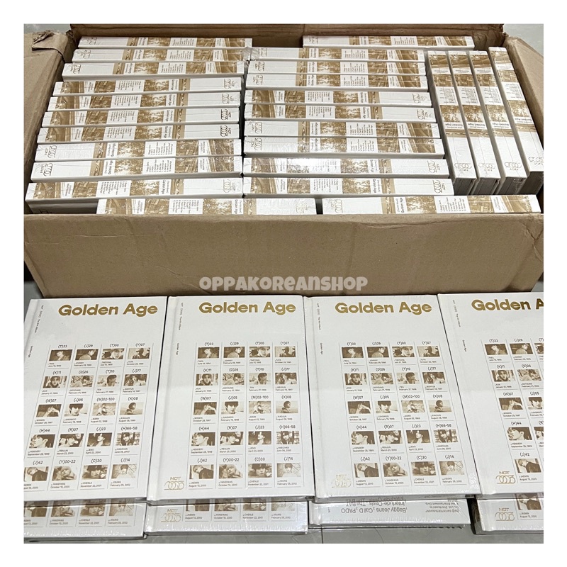 Jual AC34TG [READY] NCT 2023 The 4th Album GOLDEN AGE ARCHIVING | Shopee Indonesia