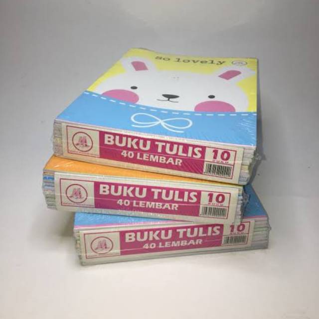 Jual Buku Tulis AA 40 lembar (10pc) | Shopee Indonesia